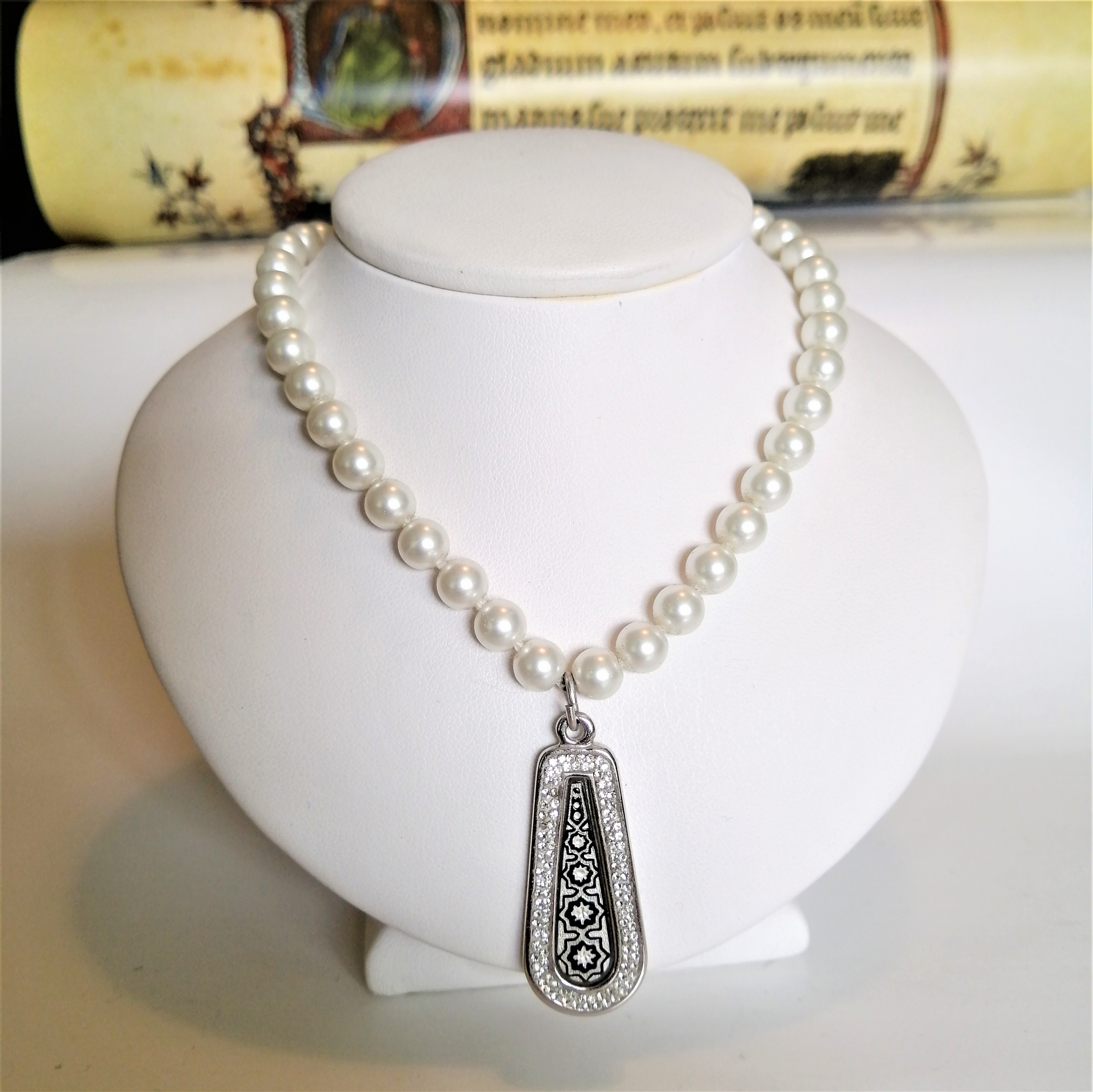 Collier Marina III - Damasquinage Ag