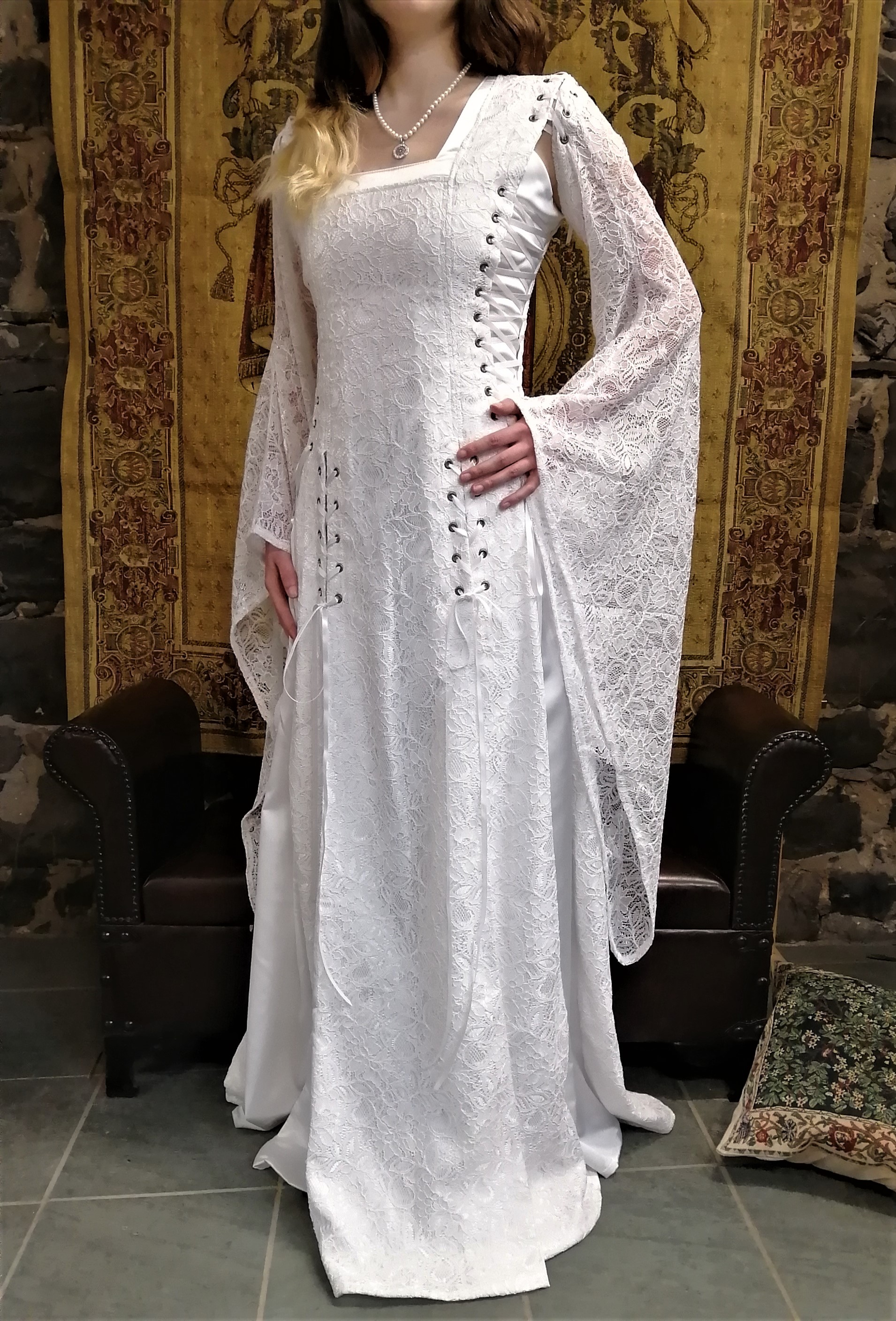 Vestido de novia Medieval Elfa